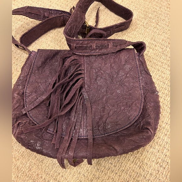 Camila Alvez MUXO | Bags | Camila Alves Muxo Distressed Crinkle Leather ...
